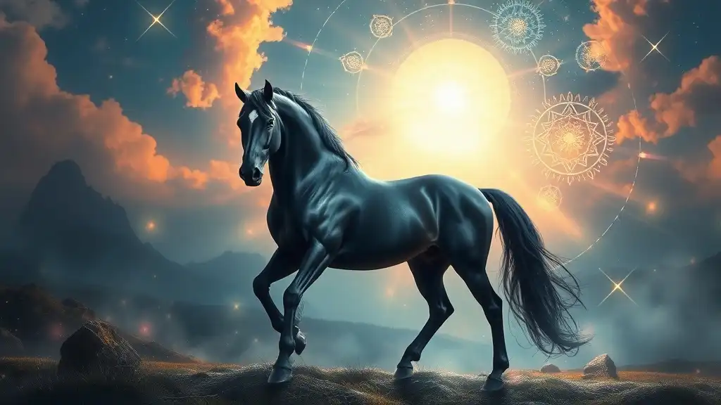 Spiritual Meaning Of Black Horse Unveiling Its Mystical Energy Spiritual Meaning Of Black Horse Unveiling Its Mystical Energy